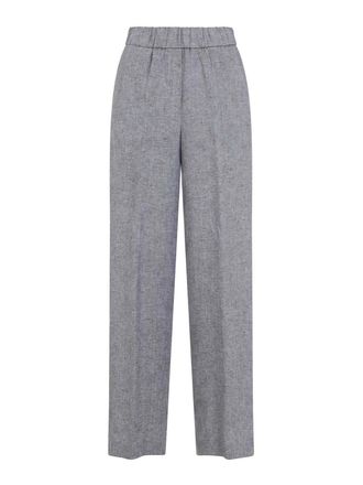 PESERICO Pantalons D&eacute;contract&eacute;s - Bleu