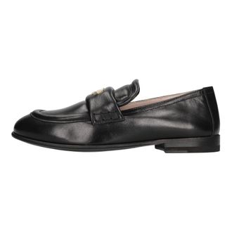 Moschino Logo Buckle Loafers - - Shoes - Damen - Schwarzk - 37 EU
