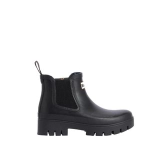Barbour Schwarze Chelsea Welly Regenstiefel - - Shoes - Damen - Schwarzk - 37 EU