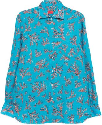 Isaia Homme, Chemises, Multicolore, Taille: 4XL Casual Chemises