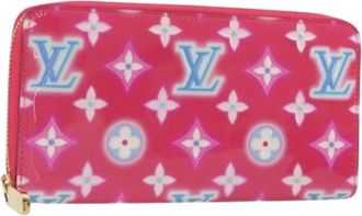 Louis Vuitton Portefeuille long vintage doccasion - Femme - Pre-owned - Rose - Taille: ONE Size