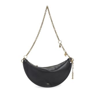 Chlo&eacute; Femme, Sacs, Noir, Taille: ONE Size Sac &agrave; bandouli&egrave;re noir &Eacute;l&eacute;gant et polyvalent