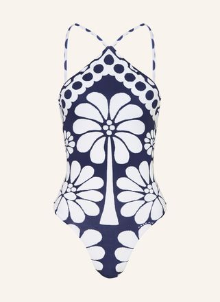 Farm Rio Farm Rio High-Neck-Badeanzug Palermo blau
