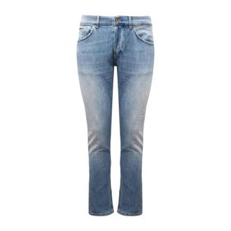 Dondup Skinny Fit Hose mit Strappi - - Jeans - Herren - Blau - W31