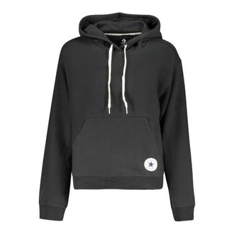 Converse SweaT-shirt &agrave; capuche Chuck Taylor Patch - Femme - Sweatshirts et sweats &agrave; capuche - Noir - Taille: 40 FR