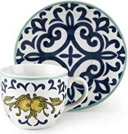 Excelsa Lot de 6 tasses à café C/P AMALFI