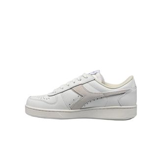Diadora Homme, Chaussures, Blanc, Taille: 40 EU Baskets Basses en Cuir Blanc