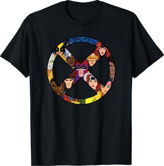 MARVEL Studios X-Men 97 Animated Series X-Circle Logo Team T-Shirt