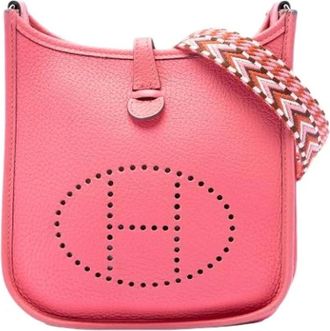Herm&egrave;s Pre-owned Sac bandouli&egrave;re Evelyne I - Femme - Pre-owned - Rose - Taille: ONE Size