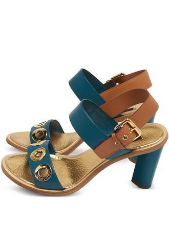 Louis Vuitton sandales Horizon &agrave; oeillets - Bleu