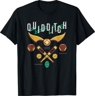 Harry Potter Quidditch Equipment Logo T-Shirt