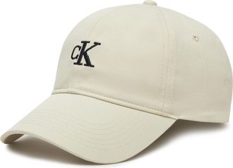 Calvin Klein Jeans Cap Calvin Klein Jeans Embroidered Monogram Cap LV04K5024G Wei&szlig;