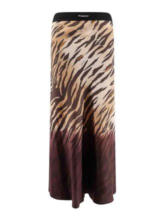 Pinko Jupe Midi - Multicolore