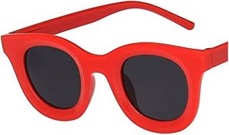 Generic 2025 Designer Fashion Retro Small Frame Street Shooting Lunettes de soleil pour hommes et femmes en plein air (couleur : G, taille : 1)