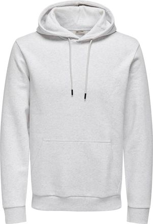Only & Sons Sweatshirt ONSCERES HOODIE SWEAT NOOS SUPER LIGHT GREY MELANGE