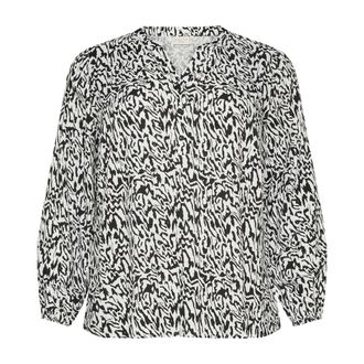 Kaffe Curve Blusen - - Blouses & Shirts - Damen - Mehrfarbig - 5XL