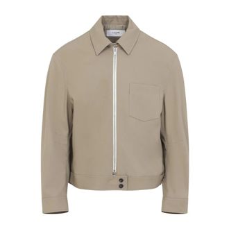 Celine Jacke aus Baumwollstoff - - Jackets - Herren - Beige - XL