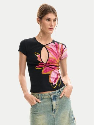 Desigual T-Shirt Dublin 26SWTK05 Schwarz Regular Fit