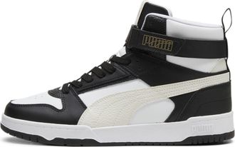 Puma Unisex RBD Game Sneaker, White Black-Vapor Gray, 37.5 EU