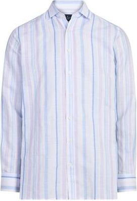 Hackett Chemise &agrave; rayures en lin et coton