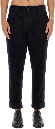 Engineered Garments Cotton Velvet Trousers - Blue