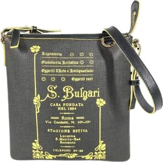 Bulgari unisex, Pre-owned, Gris, Taille: ONE Size Sac Bandoulière Vintage Pre-owned