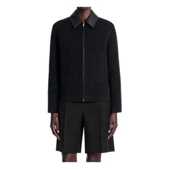 Max Mara Double Wool Cashmere and Silk Jacket - - Jackets - Damen - Schwarzk - 3XS