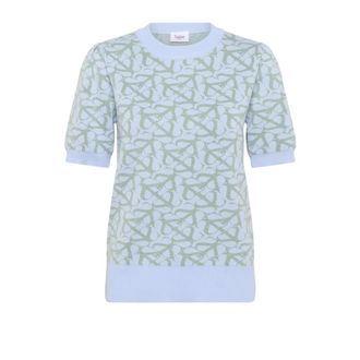 Saint Tropez ZicoSZ Pullover - - Knitwear - Damen - Blau - XS