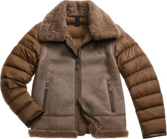 Blauer Homme, Vestes, Brun, Taille: XL Fenner Down Jacket