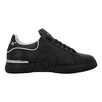 Philipp Plein unisex, Chaussures, Noir, Taille: 44 EU Lo-Top Baskets Hexagon
