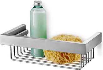 Zack 40371 LINEA Duschkorb, Edelstahl matt,2.76 by 10.43 by 5.12