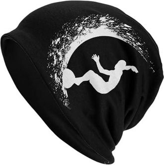 Generic Revers Bonnet Vague Surf Surfeur Stretchy Beanie Tricoté Classique Watch Hat pour La Rue Ski Hiver