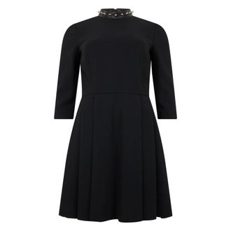 Moschino Elegantes schwarzes Kleid in A-Linie - - Dresses - Damen - Schwarzk - S
