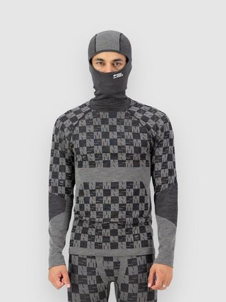 Mons Royale Ascender Merino Hooded Funktionsshirt black