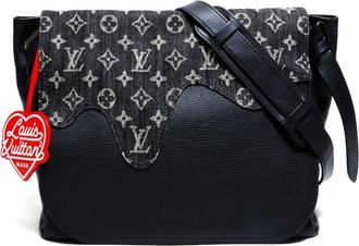 Louis Vuitton x Nigo sac porté épaule Besace Tokyo 2021-2025 - Noir