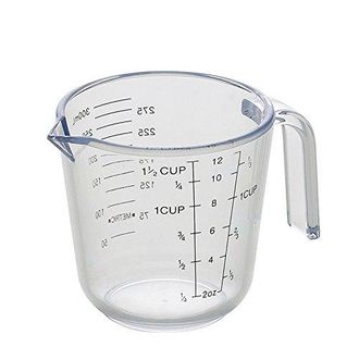 Excelsa Graduierte Größe, 1,0 Liter, Kunststoff, transparent