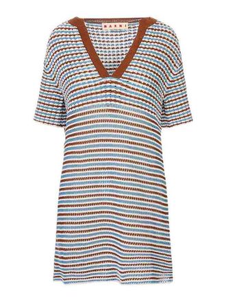 Marni Robe Au Genou - Marron