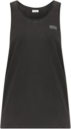 American Vintage Femme, Tops, Gris, Taille: 40 FR Pymaz Tank