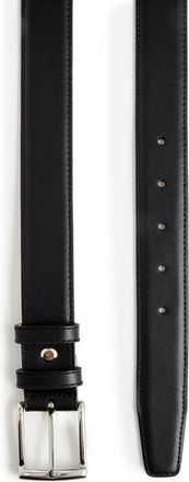 Au Printemps Paris Ceinture en cuir de vachette