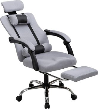 Generic Ergonomischer Bürostuhl, hoher Rücken mit Armlehnen und Rollen, höhenverstellbarer Bürostuhl mit Schaumstoffpolsterung