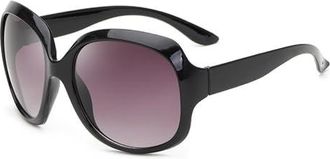 Generic Lunettes De Soleil Unisexe &Agrave; Monture Large For Lext&eacute;rieur, Id&eacute;ales For Les Vacances, Le Sport Et Trajets Quotidiens(Black)