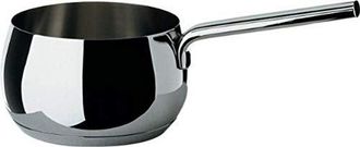 Alessi SG105/14 - Mami - Casserole &agrave; Long Manche en Acier Inoxydable 18/10 - Brillant 14,5 cm