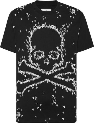 Philipp Plein Skull&Bones T-Shirt - Schwarz