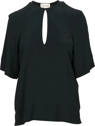 Semicouture Damen, Oberteile, Schwarzk, 2XSGr&ouml;&szlig;e