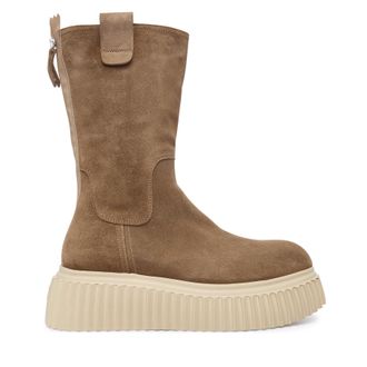 AGL Stiefeletten AGL Milagros D751503PGKI014G588 Dunkelbeige