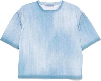 Ermanno Scervino Femme, Tops, Bleu, Taille: 36 FR T-shirt