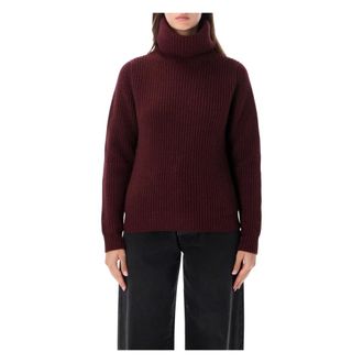 Fortela Leona High Neck - Femme - Pulls - Rouge - Taille: 40 FR