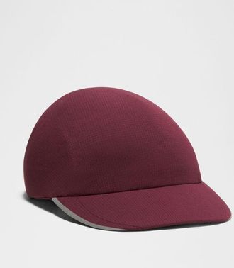 lululemon Casquette de course Fast and Free - Burgundy - Taille L/XL