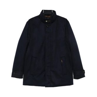 Moorer Mougi Coat - - Jackets - Herren - Blau - L