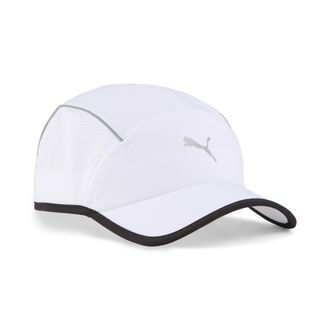 Puma Erwachsene Runner Cap mit kurzem Schirm OneSize, White